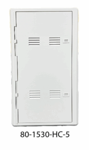 30-inch Plastic Media Enclosure and Doors | Datacomm Electronics